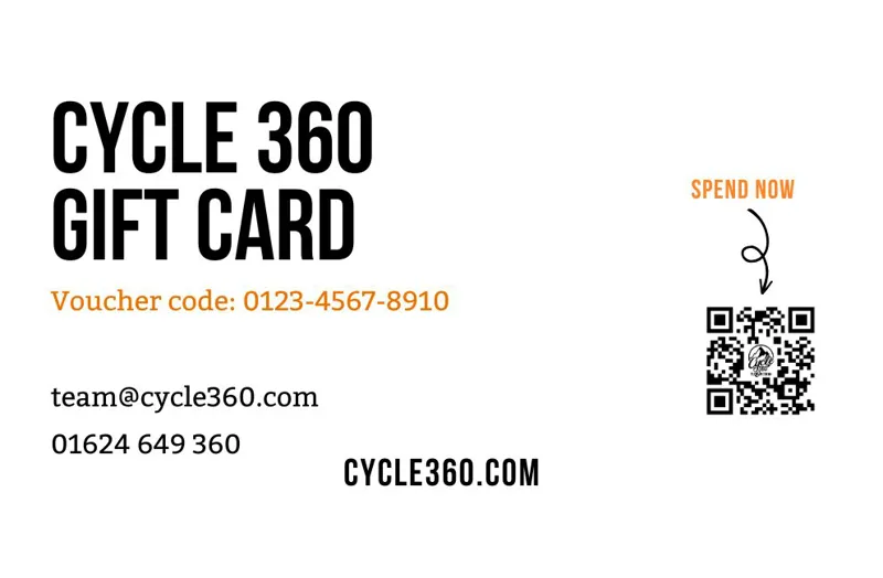 Cycle 360 Bikeshop Gift Card